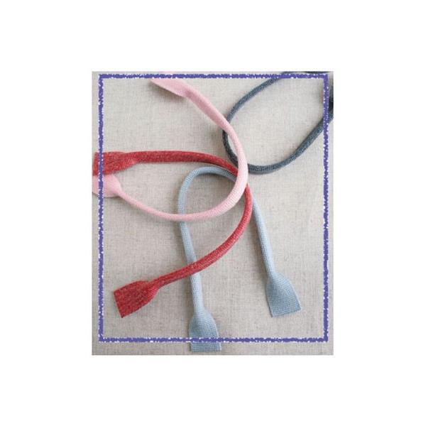 ■サイズ：約40cm、中心部分約1.5cm、取付部分約3cm■素材：麻30％、アクリル70％■入数：2本1組織りはきめ細かく高級感があり、手触りの良いテープです。※天然素材の為、黒などはチャコールグレイに近いお色になります。