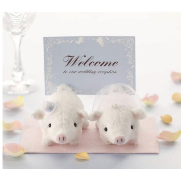 作り方説明書付きのウエディングキットです。巾6cm×高さ4.5cm×奥行9.5cm/ペアで1キット/ボアカット済み/手芸用綿は別売になりますので予めご了承くださいませ。手芸用綿は２０g必要です製作時間の目安60分