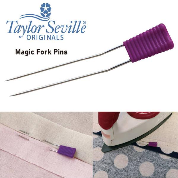 Magic PINSはアイロンの熱で溶けなくて割れにくい！柄の形状も長いので刺しやすく抜きやすい！■サイズ/0.5mm×33mm■30本入ケース付き■素材/柄部分：耐熱ナイロン　針部分：炭素鋼テイラー・セビリアはアメリカのイリノイ州で199...