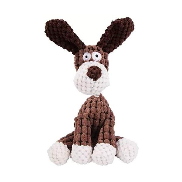 ★併売のため、在庫切れの際はご了承ください。発送委託により倉庫業者がお届けする場合がございます★【超人気犬おもちゃです】約26×10cm 、重量：70g。お子様のぬいぐるみ、音が鳴るおもちゃとしてや、噛むおもちゃ。動物をモチーフにした可愛い...