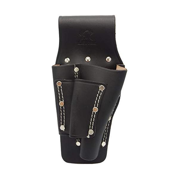 ★併売のため、在庫切れの際はご了承ください。発送委託により倉庫業者がお届けする場合がございます★革表面:マットブラック仕上げカシメ補強SIZE:H270×W130