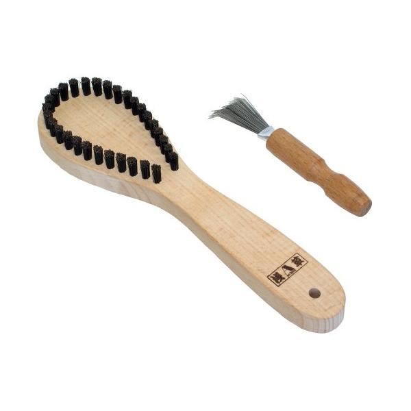 ★併売のため、在庫切れの際はご了承ください。発送委託により倉庫業者がお届けする場合がございます★<b>サイズ:</b> ブラシ/幅5.5×全長21×厚み2.5cm、ブラシクリーナー/全長11×径1.5cm<b&...