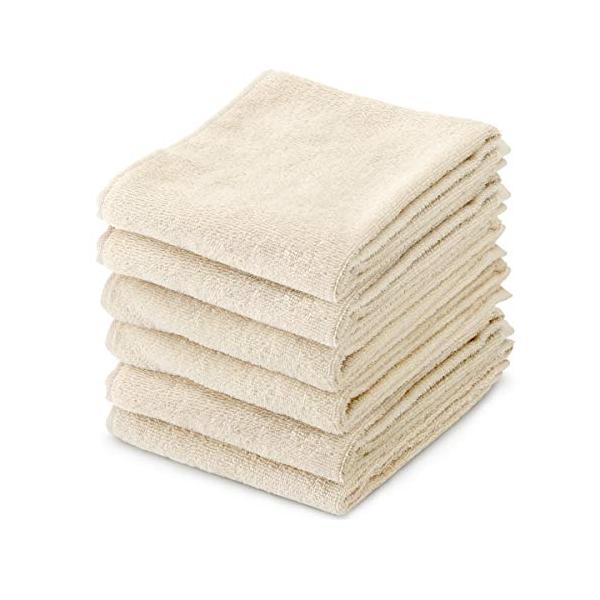 ★併売のため、在庫切れの際はご了承ください。発送委託により倉庫業者がお届けする場合がございます★【仕様】■数量：6枚 ■サイズ：34cm×86cm ■素材：綿100％ ■重量：1枚あたり約80g ■カラー：ベージュ、サンド、ピーチ、ローズ、...