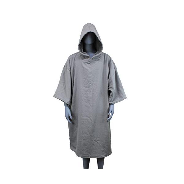 ★併売のため、在庫切れの際はご了承ください。発送委託により倉庫業者がお届けする場合がございます★水着などの着替えが簡単にできる大型のお着替えポンチョで今治タオル工場の綿100%安心素材。 お肌にやさしく、乾きやすい生地を使用。シンプルなデザ...