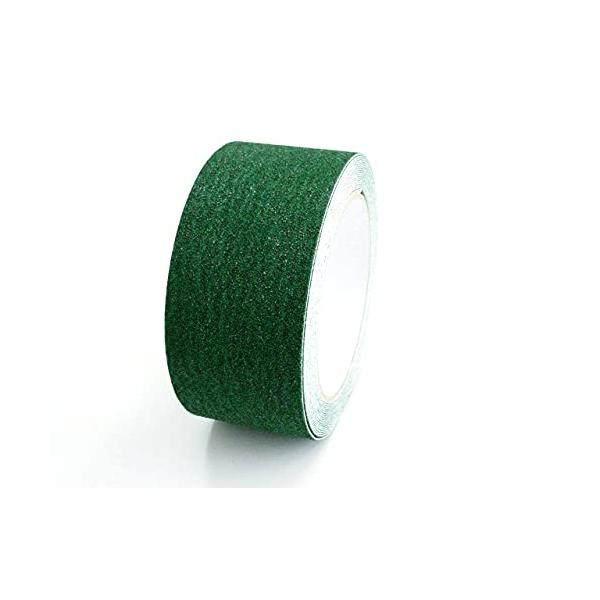 ★併売のため、在庫切れの際はご了承ください。発送委託により倉庫業者がお届けする場合がございます★テープ厚：0.65mm、粘着力：20Ｎ/25mm、色：黄・緑・黒・茶・白　（すべり止め顆粒が入っているハードタイプです。）耐水性があるため、雨で...