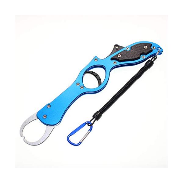 ★併売のため、在庫切れの際はご了承ください。発送委託により倉庫業者がお届けする場合がございます★握りやすく操作性、安全性の高い、ロングリーチガングリップのフィッシュグリップです。軽量、アルミニウム合金製ボディに表面処理はアルマイト加工してい...