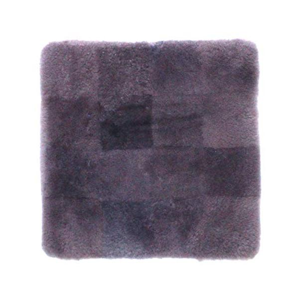 ★併売のため、在庫切れの際はご了承ください。発送委託により倉庫業者がお届けする場合がございます★サイズ:40×40cm【組成】羊毛皮【毛長】26mm　【原皮】オーストラリア産　【なめし】日本　【製造】日本天然物により色、サイズ、毛長、毛質、...