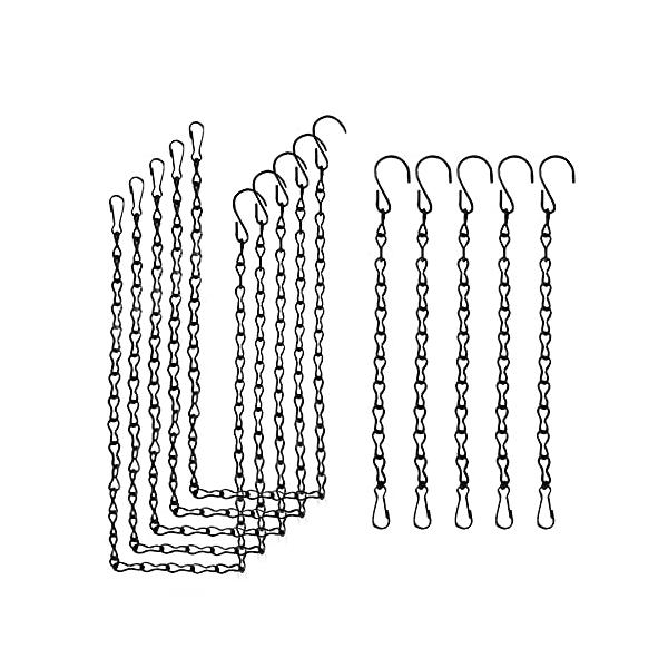 ★併売のため、在庫切れの際はご了承ください。発送委託により倉庫業者がお届けする場合がございます★吊り下げようの黒いハンギングチェーンです。吊りフックが付いているので観葉植物などのインテリアを吊り下げたり、ランタンなどを吊るしたりと用途は多様...