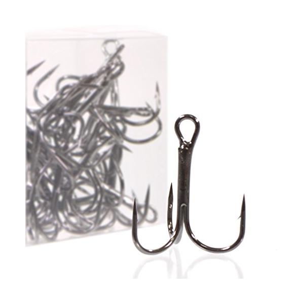 ★併売のため、在庫切れの際はご了承ください。発送委託により倉庫業者がお届けする場合がございます★ウミボウズの国産トレブルフック。お得な２０本入りになります。スタンダードな丸型トレブルフック。がまかつやカルティバなどの一般的なフックも丸型。特...