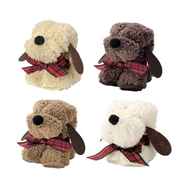 ★併売のため、在庫切れの際はご了承ください。発送委託により倉庫業者がお届けする場合がございます★サイズ:200×200mm素材:ポリエステル・ナイロンモコモコ素材のかわいいワンちゃん型のハンカチタオルです。プチギフトや粗品におすすめです。結...