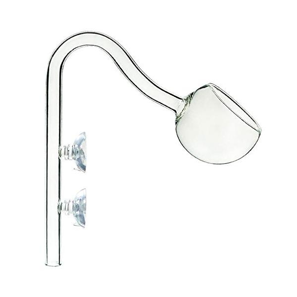 ★併売のため、在庫切れの際はご了承ください。発送委託により倉庫業者がお届けする場合がございます★アクアリウム クリアガラス製の水槽用 12/16mm ポピー型 出水用パイプです。透明度が高いガラスを使用し、曲線を生かした優美なデザインで美し...