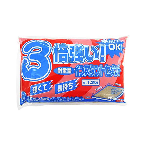 ★併売のため、在庫切れの際はご了承ください。発送委託により倉庫業者がお届けする場合がございます★色目:グレー成分:ポルトランドセメント、砂、その他硬化時間:約24~48時間施工面積:6mm厚×約300mm×300mm