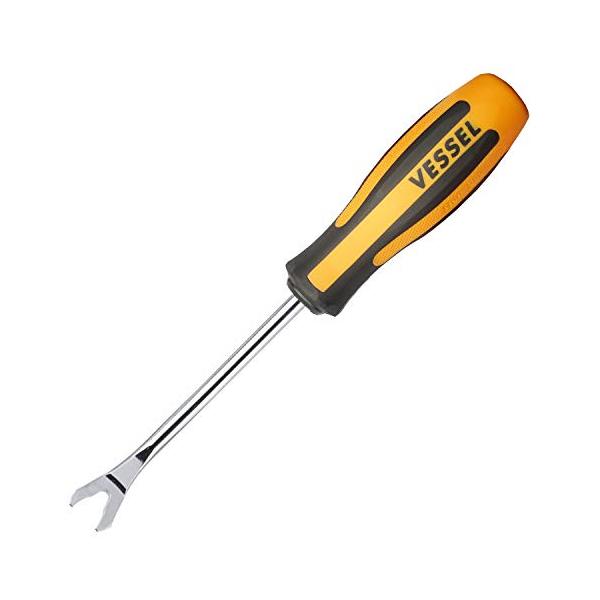 ★併売のため、在庫切れの際はご了承ください。発送委託により倉庫業者がお届けする場合がございます★刃先は大小2種類兼用タイプ。自動車で使われている多くのクリップに対応します。てこの応用で取り外すことができます。板金塗装部に傷を付けないようすべ...