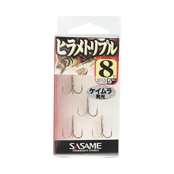 ★併売のため、在庫切れの際はご了承ください。発送委託により倉庫業者がお届けする場合がございます★ささめ針ヒラメトリプルケイムラTEN2K(海水バラ針)■カラー：ケイムラ■入数：5本≪ささめ針海水バラ針≫※内容量・パッケージ等の仕様は、予告な...