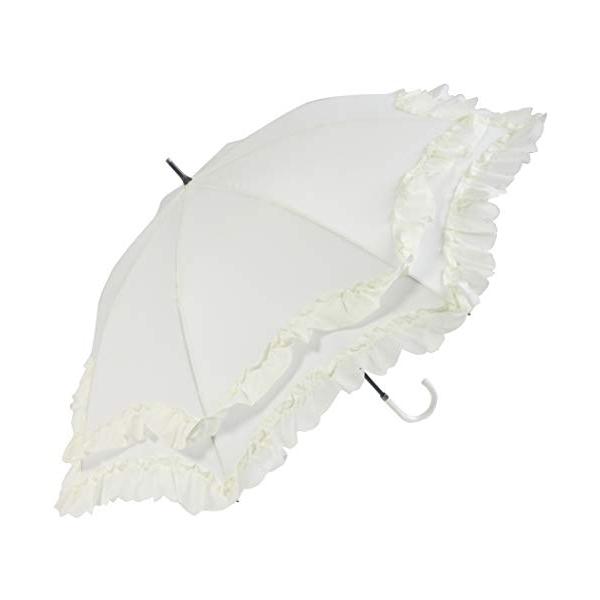 ★併売のため、在庫切れの際はご了承ください。発送委託により倉庫業者がお届けする場合がございます★カラー：ピンク/サックス/生成り/黒　親骨：50cm×8本骨生地：ポリエステル100%　生地効果：紫外線遮蔽率90％骨素材：親骨-鉄　受骨-鉄　...