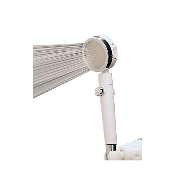 ★併売のため、在庫切れの際はご了承ください。発送委託により倉庫業者がお届けする場合がございます★本体サイズ：26×8.4×4.5cm重量：170ｇ材質・成分　　シャワーヘッド、アダプター、切替ボタン：ABS樹脂　、　散水版：ステンレス（SU...