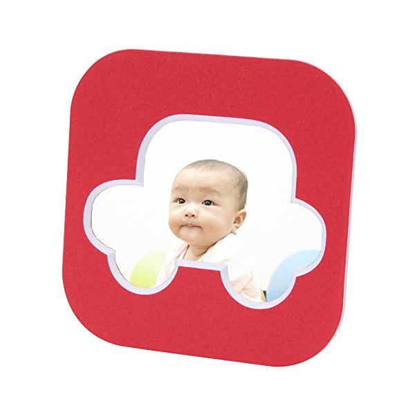 ★併売のため、在庫切れの際はご了承ください。発送委託により倉庫業者がお届けする場合がございます★写真を差し込むだけで簡単にセットができます。２ｍｍ厚Vカットマットを使用。窓枠形状：くるまスタンドにも壁掛けにもできます。写真サイズ:特殊サイズ...