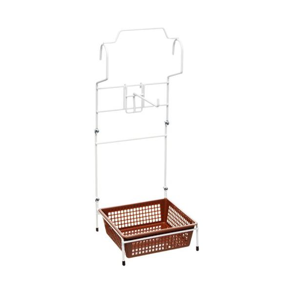 ★併売のため、在庫切れの際はご了承ください。発送委託により倉庫業者がお届けする場合がございます★サイズ:約幅19×奥19×高51cm本体重量:約580g材質:フレーム/スチール(粉体塗装) カゴ/ポリプロピレン ネジ、袋ナット、スパナ/スチ...