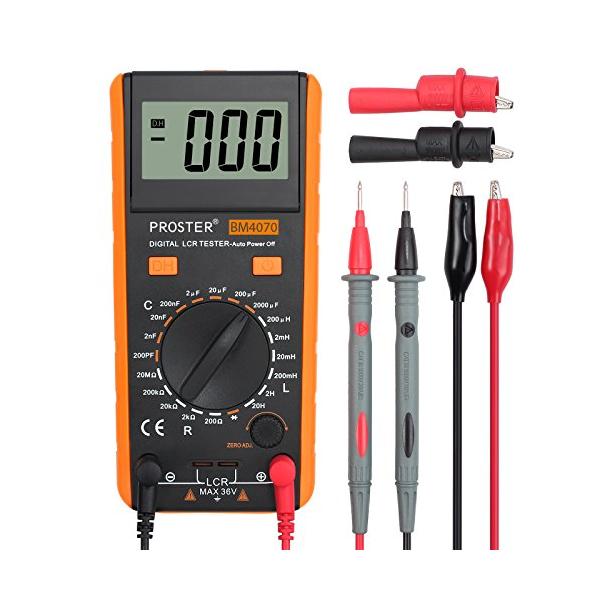 ★併売のため、在庫切れの際はご了承ください。発送委託により倉庫業者がお届けする場合がございます★本製品は静電容量、インダクタンス、抵抗を測定するためのLCRメーターです。大型のLCDディスプレイ、ディスプレイの角度を調整可能です、使用する際...