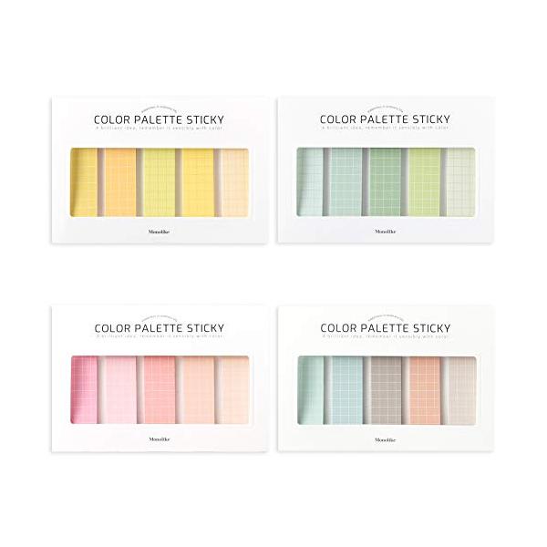 ★併売のため、在庫切れの際はご了承ください。発送委託により倉庫業者がお届けする場合がございます★これは付箋です。インデックスに使用できます。1セット5色、合計20色です。1色30枚程度です。一目で整理しやすいです。