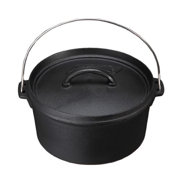 ★併売のため、在庫切れの際はご了承ください。発送委託により倉庫業者がお届けする場合がございます★【商品概要】サイズ:直径約25×13(h)cm、内径/直径約23.5×11(h)cm質量:約6kg材質:鋳鉄、他付属品:ケース、リッドリフターお...
