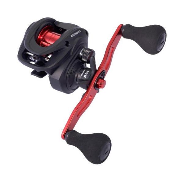 アブ ガルシア AbuGarcia REDMAX FUNE (レッドマックス 船) / 両軸リール ベイトリール フィッシング120mmハンドル搭載、タイラバから錘負荷30号の釣りまで楽々巻き上げであらゆる船釣りに最適な船小物用リール特長詳...