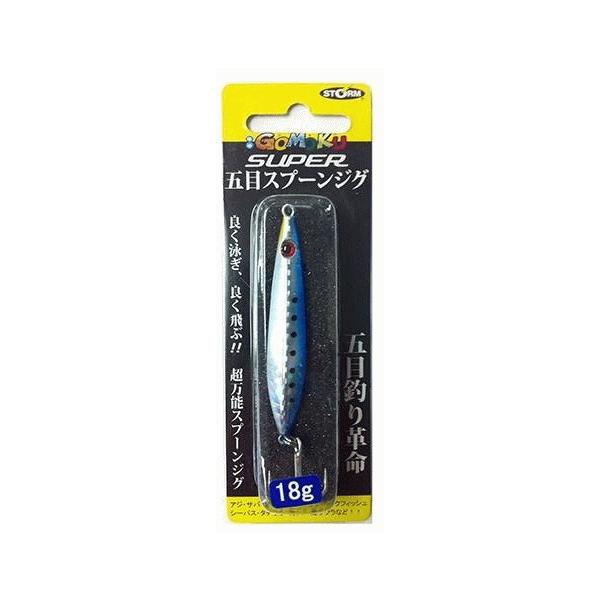 ラパラ Rapala STORM Gomoku ストーム 五目ルアー 青物 メバリング アジング ロックフィッシュ ライトゲーム ルアーよく飛び、よく泳ぐ、超万能スプーンジグ独自のボディフォルムがタダ巻き時の「Xスイムアクション」を実現し、...