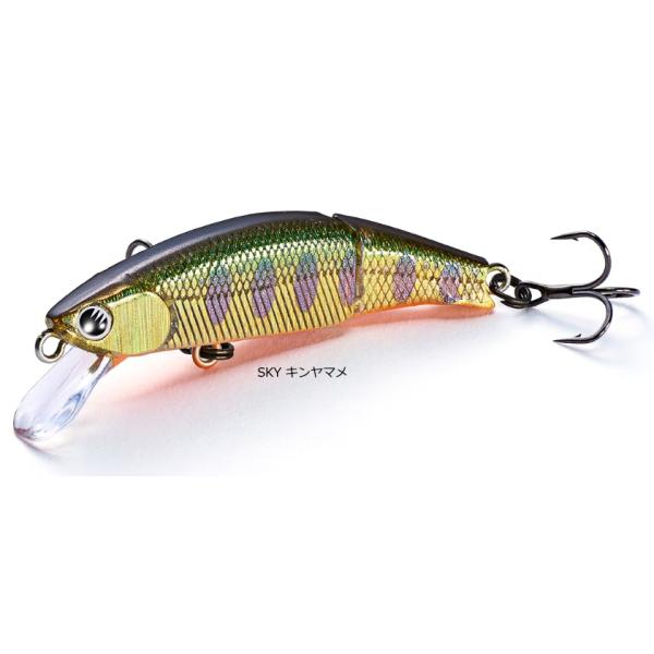 Jackson Meteora 渓流 管理釣り場 エリア トラウト ミノー ルアー水中で魅せ続けるジョイントミノー単に切り離してジョイント化するだけではなく、水中姿勢やウォブ＆ロールによる背中側・腹側それぞれの可動角度まで考慮したテーパード...