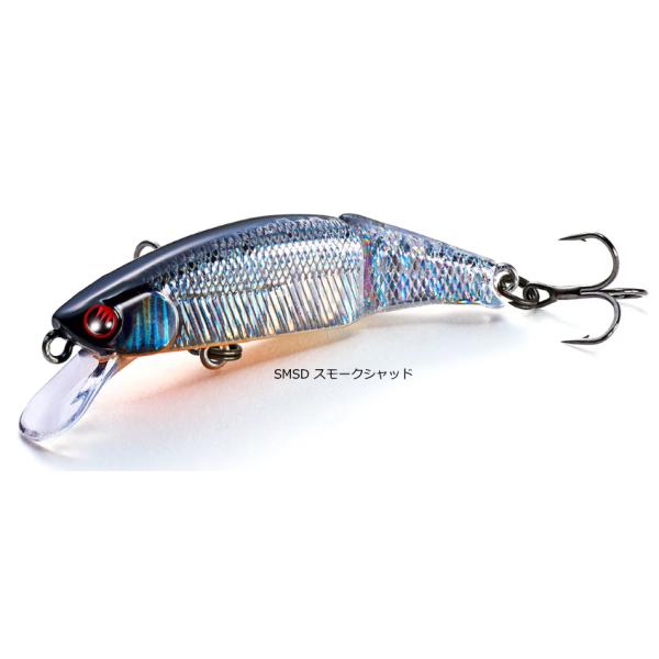 Jackson Meteora 渓流 管理釣り場 エリア トラウト ミノー ルアー水中で魅せ続けるジョイントミノー単に切り離してジョイント化するだけではなく、水中姿勢やウォブ＆ロールによる背中側・腹側それぞれの可動角度まで考慮したテーパード...