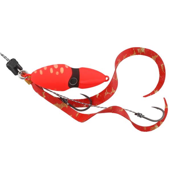 ジャッカル 鉛式ビンビンスイッチ JACKALL NAMARISHIKI BINBIN SWITCH / 鯛ラバ タイラバ タイジグ“コンパクト”が生み出す、“ボリューミー”な釣果■コンパクト×アピール力ボディとネクタイ+フックを別パーツと...