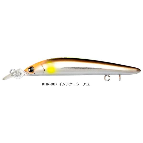 アムズデザイン ima 鮎 アユ あゆ アユイング ミノー ルアー「より弱くみえるルアーのほうがどんな鮎にもアタックされやすいのでは？」そんな発想から開発がスタートした祈晴。弱々しい鮎をイミテートしたタイトピッチなロールアクションとスリムな...