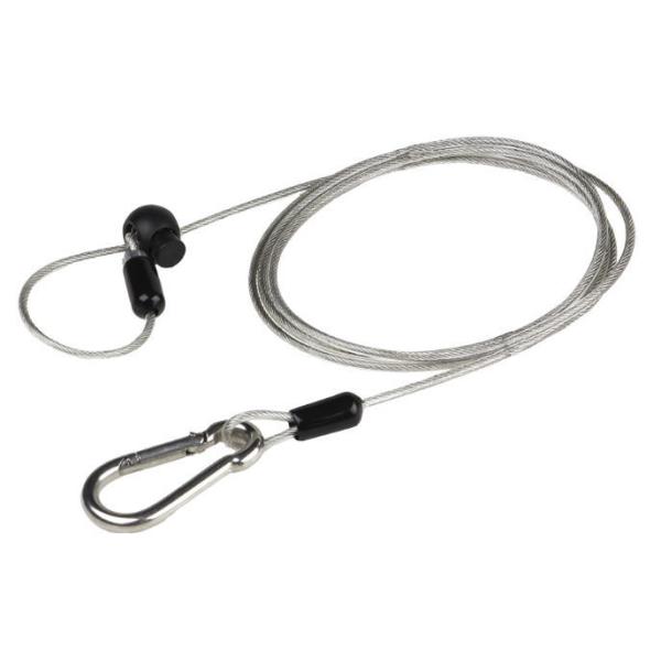 プロックス PROX 釣り フィッシング 尻手ロープロッドなどタックルの落下防止に便利なパワータイプの尻手ロープ。φ2.5mmは最大負荷40kg。ロッドブランクスなどに取付け簡単なコードストッパー＋カラビナ仕様。φ3.0mmは最大負荷80k...