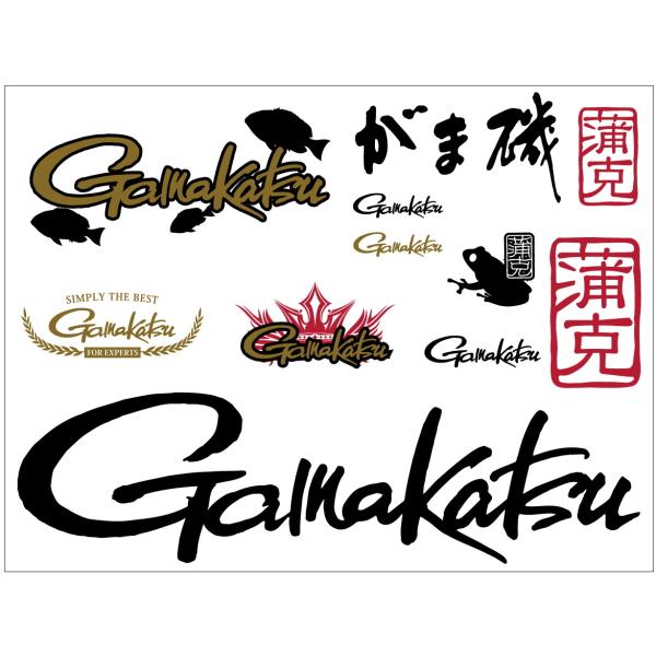 がまかつ 転写 ステッカー GM-2579 Gamakatsu●耐水性のある転写ステッカー。●お好みでカットして、車のボディやクーラーボックスなどに貼り付けてご使用ください。■サイズ：D150×W200mm■発売年：2022年
