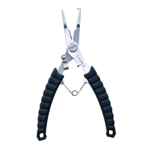 がまかつ ラグゼ Gamakatsu LUXXE マイクロスプリットリングプライヤー LE-126 MICRO SPLIT RING PLIERS / ラインカッター●#00〜3のスプリットリング開閉に特化したノーズデザイン。●細かい作業が...