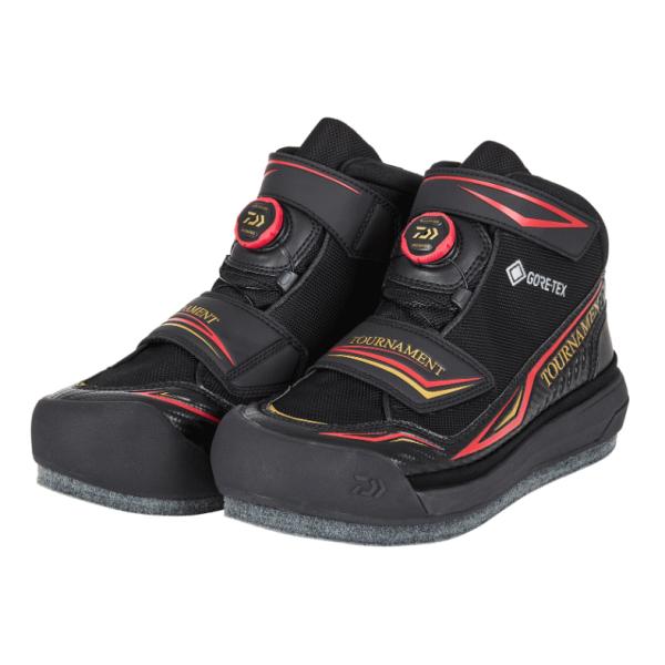 ダイワ グローブライド DAIWA フィッシング 釣り 磯靴 磯シューズ フットウェアトーナメントシューズ初のゴアテックス採用モデル。高次元の防水性と透湿性で快適な釣行を。優れた防水性と透湿性を兼ね備えた高機能ゴアテックスフットウェアテクノ...