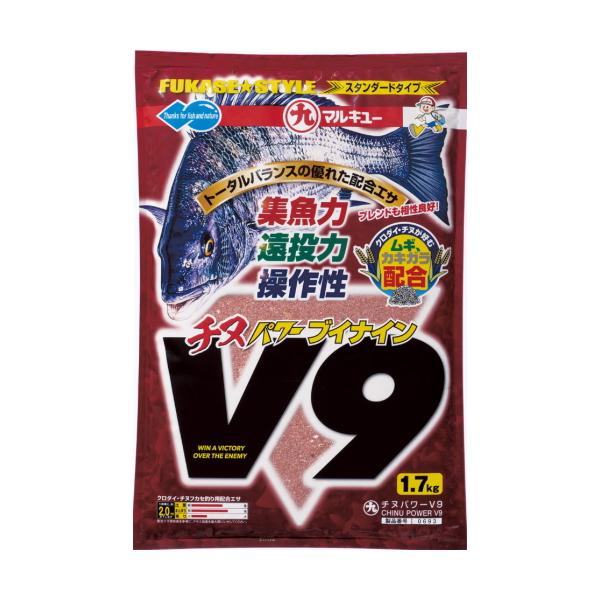 マルキュー MARUKYU チヌ クロダイ 黒鯛 フカセ釣り 釣りえさ 添加材 添加剤 集魚剤 エサ えさ 餌　バランスのとれた特性のスタンダードタイプフカセ釣りに求められる集魚力や遠投力、操作性をバランスよく兼備。クロダイ・チヌが好むムギ...