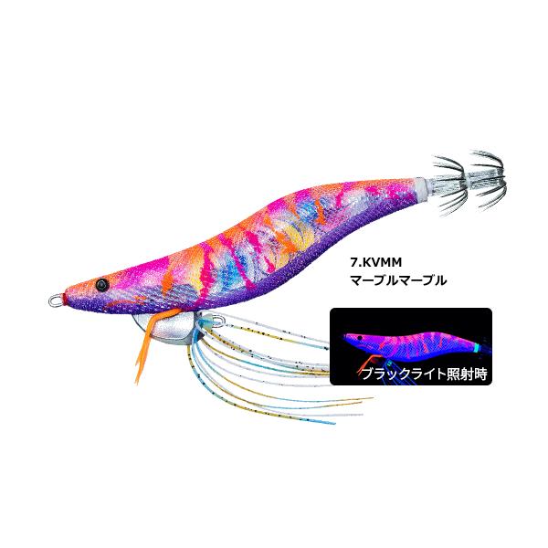 デュエル ヨーズリ DUEL YO-ZURI Ebi Q 餌木 エギ エギング アオリイカもはやエギではなく 「エビ」イカのノリが違う!!リアルにプルプル・ふわふわする手足でバツグンの喰わせ性能!!好奇心のある秋イカをゲット!!システムカラ...