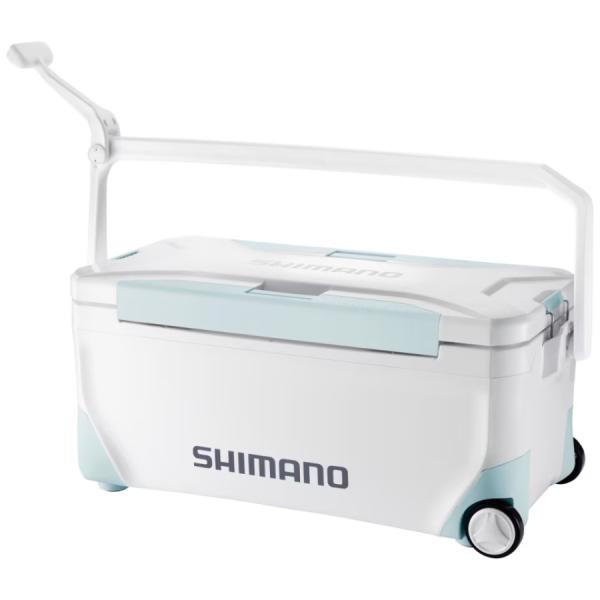 シマノ スペーザ ベイシス 35L キャスター クーラーボックス大物狙いのスタンダード。あらゆる利便性を追求したオフショアクーラー。［25L］釣種を選ばずあらゆるフィールドで活躍、内寸50cmの使いやすいサイズ。［35L］内寸60cmで機動...