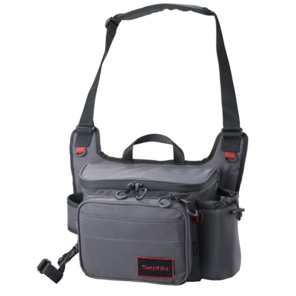 シマノ SHIMANO アオリイカ エギ 餌木 収納 エギング ケース バッグランガンエギンガーの専用ショルダーバッグショアエギングに必要な要素を全て盛り込んだショルダーバッグ。フロントポケットには、脱着式エギポーチが付属しており、スムーズ...