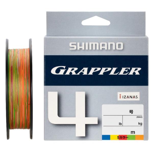 シマノ SHIMANO グラップラー 4 PE LD-A62W LD-A72W GRAPPLER / ライン PEライン 道糸まさに世界基準。オフショアスタンダードPEライン。入門〜ステップアップまでを広くカバーするオフショア汎用PE。原糸...