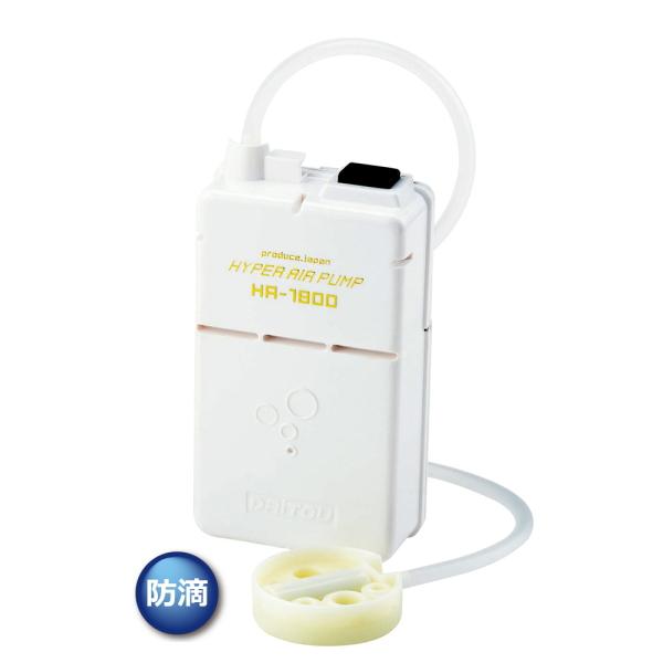 daitoubuku 釣り フィッシング ぶくぶく エアーポンプ●活アジ、オトリ鮎に最適なハイパワー●雨天時でも安心な防滴仕様■サイズ: 約142×77×42mm■重さ(本体): 約171g■使用電池: 単一形乾電池×2個(別売)■送風量:...