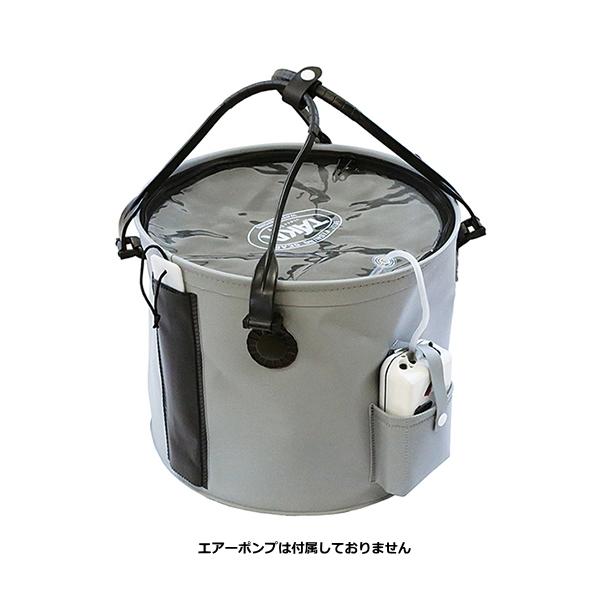 タカ産業 TAKA すかり スカリビク ブクブク ライヴウェル 活かしバッカン 簡易クーラー●透明フタで活エサも良く見えます。●補強プレート2枚付で自立性ＵＰ。●アジ活かしビク（別売）がスッポリ入ります。■ サイズ ■30×26cm・35×...