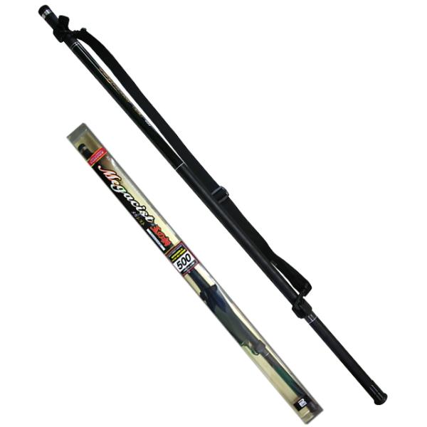 PRO MARINE ランディングポール 磯玉網 磯ダモ 受けダモ タモ網 たま網 ネット 玉の柄 たもの柄操作性を重視したハイカーボン軽量設計玉の柄●規格:500●全長:5.00m●継数:5●仕舞:117cm●自重:425g●先径:15....