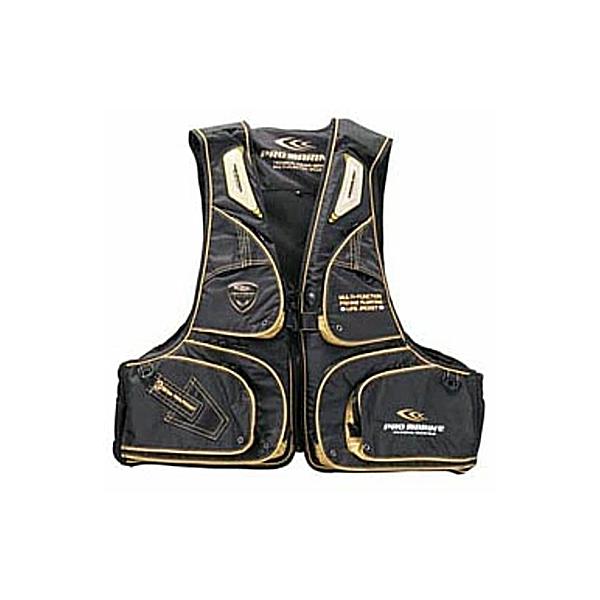 ルキア 磯釣り 波止 堤防 海上釣堀 ライフジャケット 磯ベスト 救命具 救命胴衣 フローティングベスト フィッシング ウェア本格派に贈るハイスペック仕様・浮力材は発泡ウレタンを採用●対応サイズ：フリー●カラー:ブラック×ゴールド