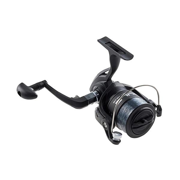 PRO MARINE プロマリン 釣り フィッシング 入門 ファミリーフィッシング ライン付き 道糸付き リール スピニングリール初めての釣り入門に最適な、多彩なフィールドに対応するブラックカラーのエントリーモデルワンタッチハンドル糸付モデ...