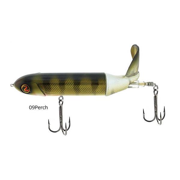 River 2 Seaブラックバス バスフィッシング トップウォーター ルアーマスキー用に開発されたシングル ウィング プロップベイト。そのサイズは全長190ミリで、ダウン サイジング版の130ミリ モデルと比較するとその存在感は抜群。滑ら...