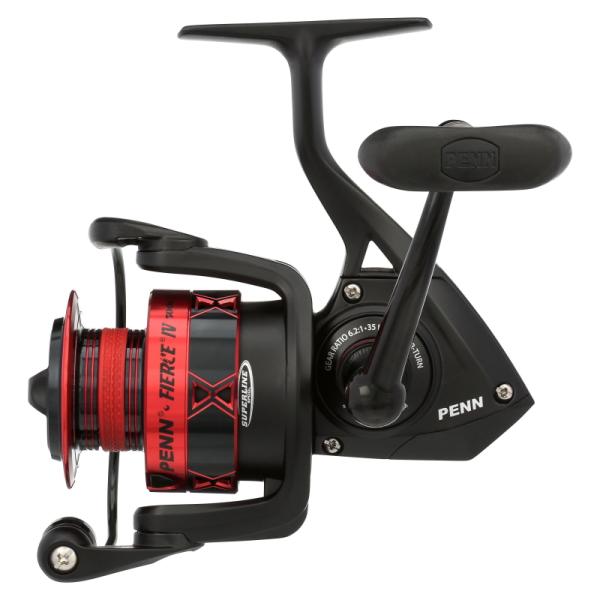 AbuGarcia アブガルシア PENN フィアース4 Fierce IV / スピニングリール リールフルメタルボディで高強度、高耐久！PENNのDNAを受け継ぐハイコストパフォーマンスモデル！・フルメタルボディ、サイドプレート・HT-...