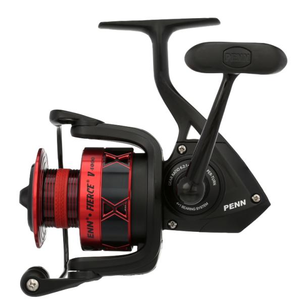 AbuGarcia アブガルシア PENN フィアース4 Fierce IV / スピニングリール リールフルメタルボディで高強度、高耐久！PENNのDNAを受け継ぐハイコストパフォーマンスモデル！・フルメタルボディ、サイドプレート・HT-...