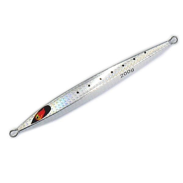 マルシン漁具 ドラゴン アンバージャック Marushin DRAGON Amberjack / メタルジグ ジギング ルアー 青物 タチウオ 太刀魚フラット4面構造左右対称■全長(リング部含む)：180g-約185mm、200g-約190...