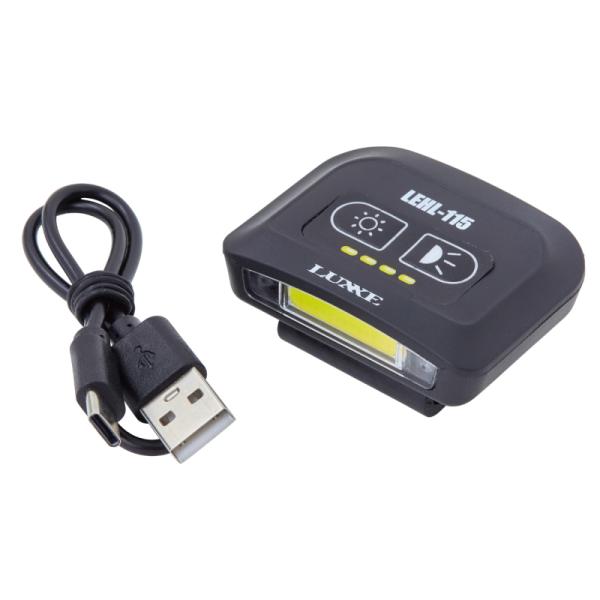 がまかつ　GAMAKATU ラグゼ (LUXXE)　キャップライト LEHL-115 / フィッシング　ツール　ライト●バッテリー残量表示付き。●ツバ上装着タイプで、視界の邪魔にならない。●手元のみを照らす手元ライトモード。● IPX4（防...